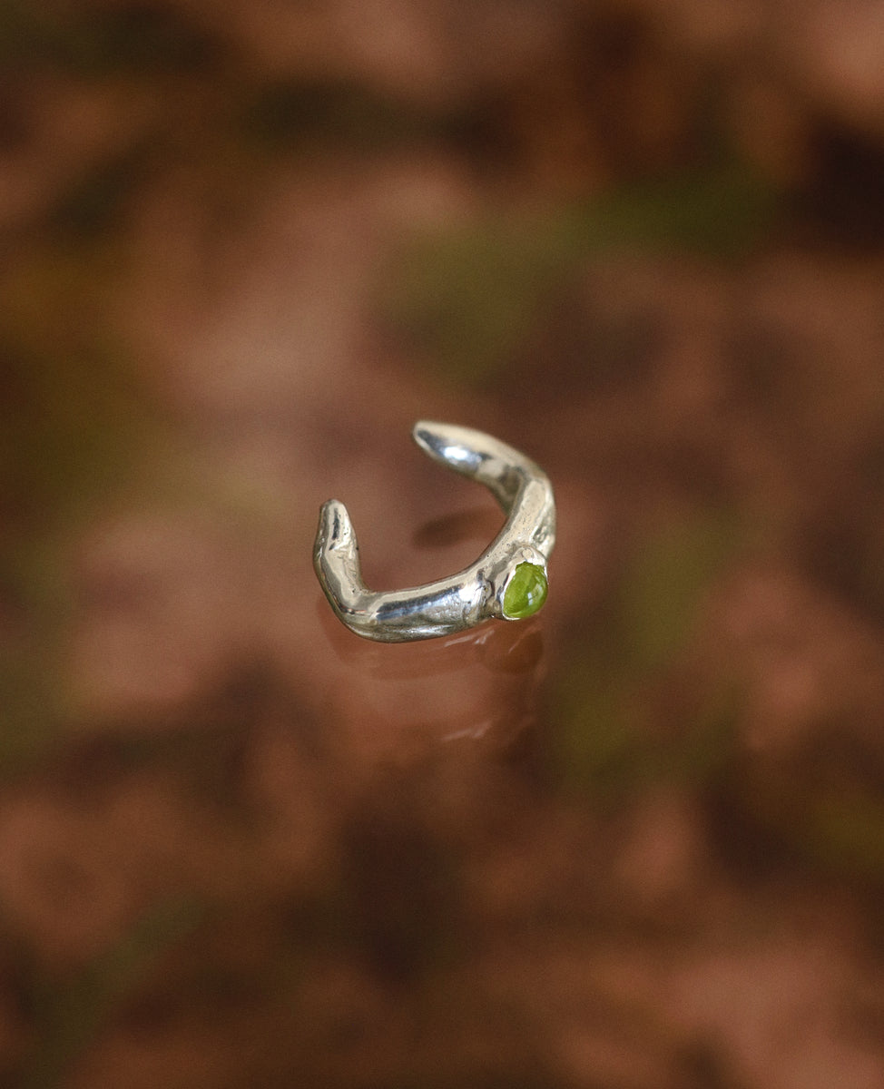 ORA-C jewelry | CAPRI THORNS // silver ear cuff