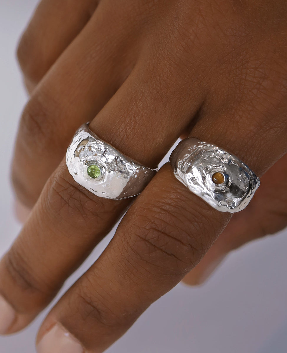 ORA-C jewelry | NUCLEUS SIGNET // silver ring