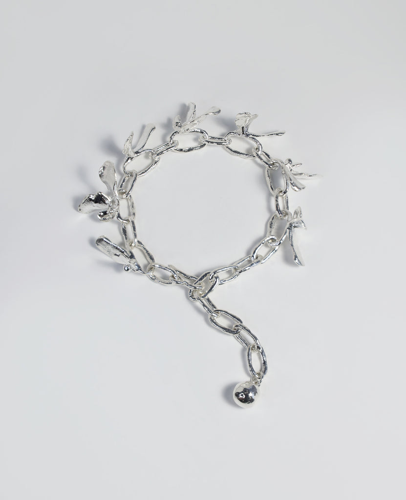ORA-C jewelry | FLORALIS ARMLET // silver bracelet